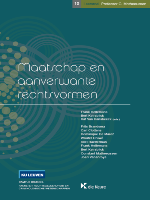 De maatschap en aanverwante rechtsvormen – Corporate Finance Lab