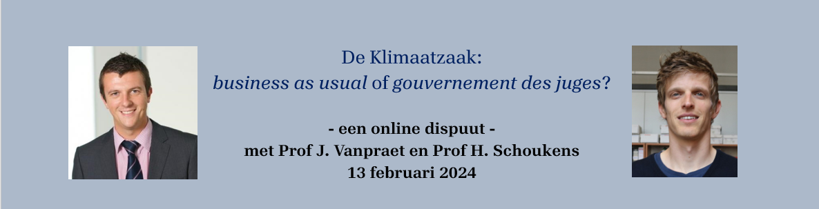 De Klimaatzaak: ‘business as usual’ of ‘gouvernement des juges’ – een ...